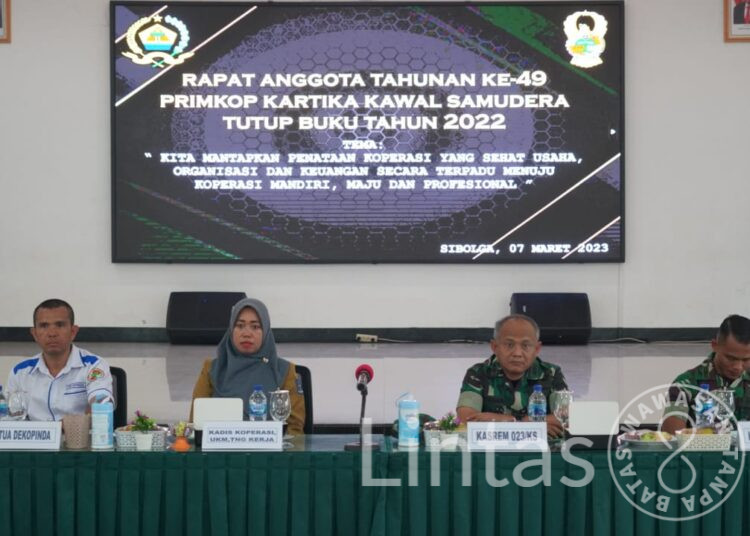 Korem 023/KS Rapat Anggota Tahunan Primkop Kartika Kawal Samudera Tutup ...